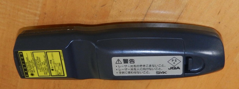 Genuine SMK JQA R008 Projector Remote Control w/ Laser Pointer | eBay