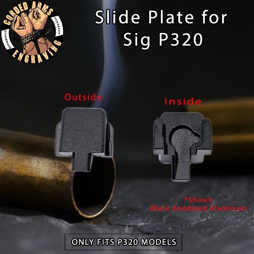 W.S.G.&F. - Back Slide Plate for Sig Sauer P320 | eBay