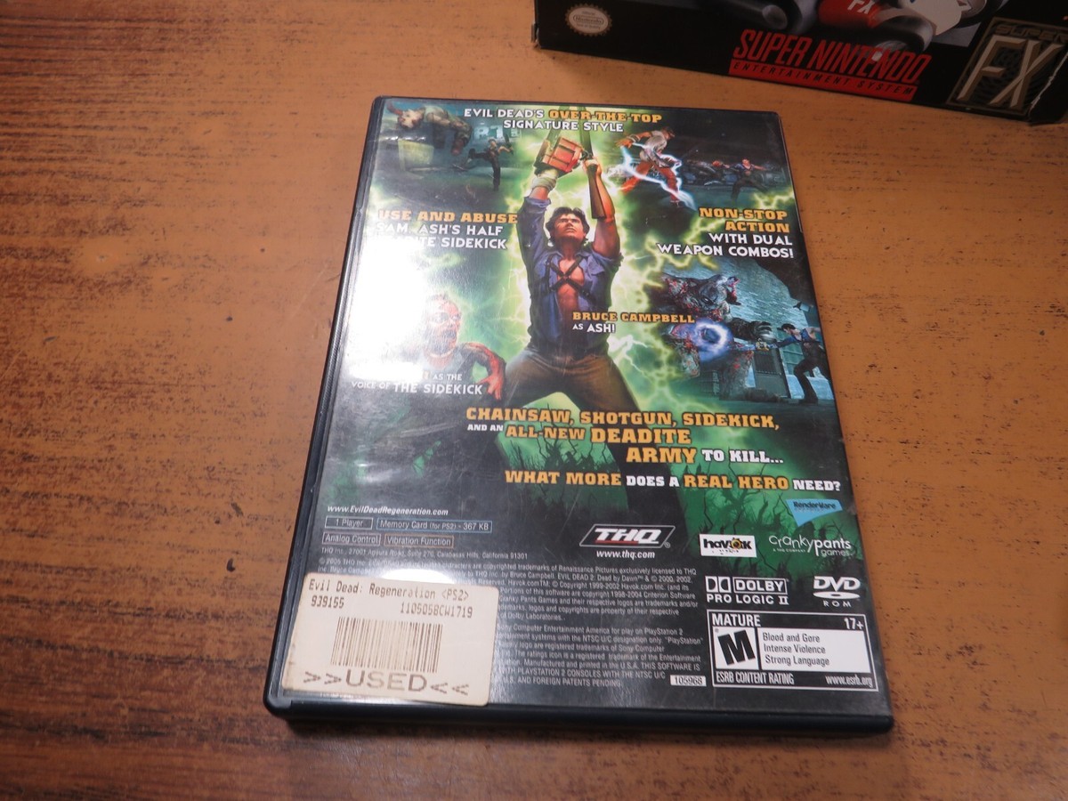 Evil Dead Game Ps2