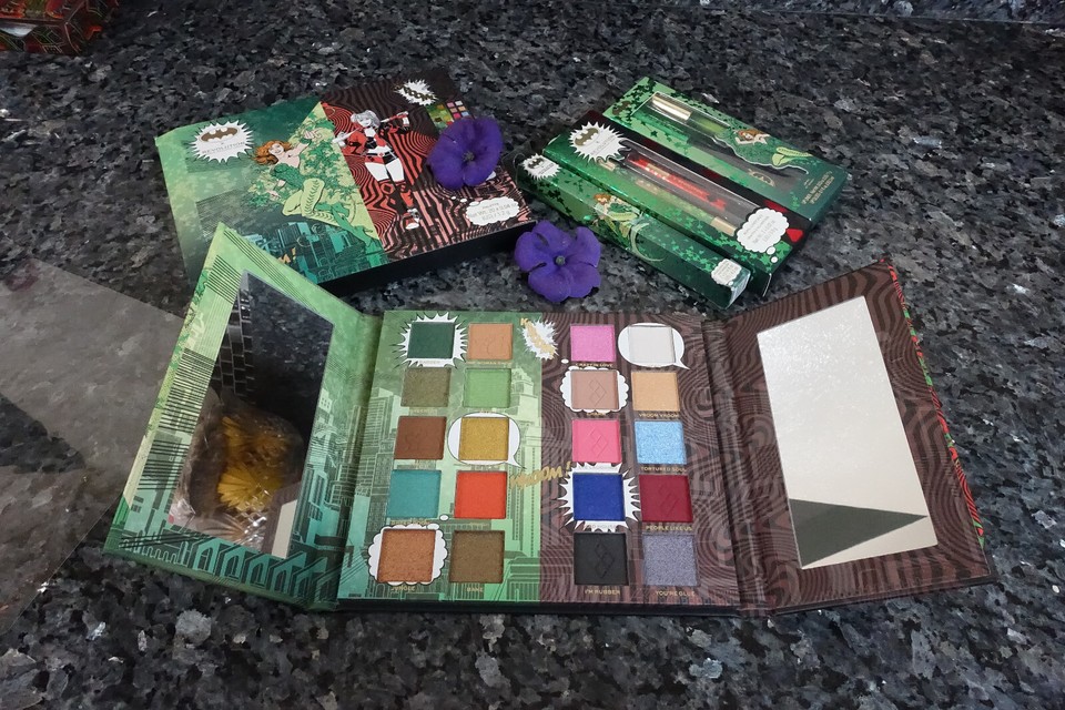 revolution x Batman Poison Ivy Harley quinn makeup collection | eBay