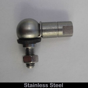 Stainless Steel 8mm Ball & Socket Joint M5 Carb Throttle Linkage Left ...