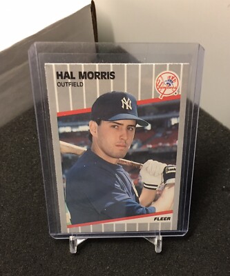 Hal Morris Rookie 1989 Fleer card 260 New York Yankees RC | eBay