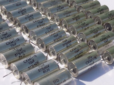 EFD Oil Capacitor 10μF 40V CKM111B (Lot of 39pcs) | eBay