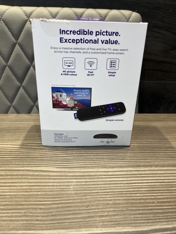 ROKU Express 4K HD HDR Streaming Media Player | eBay