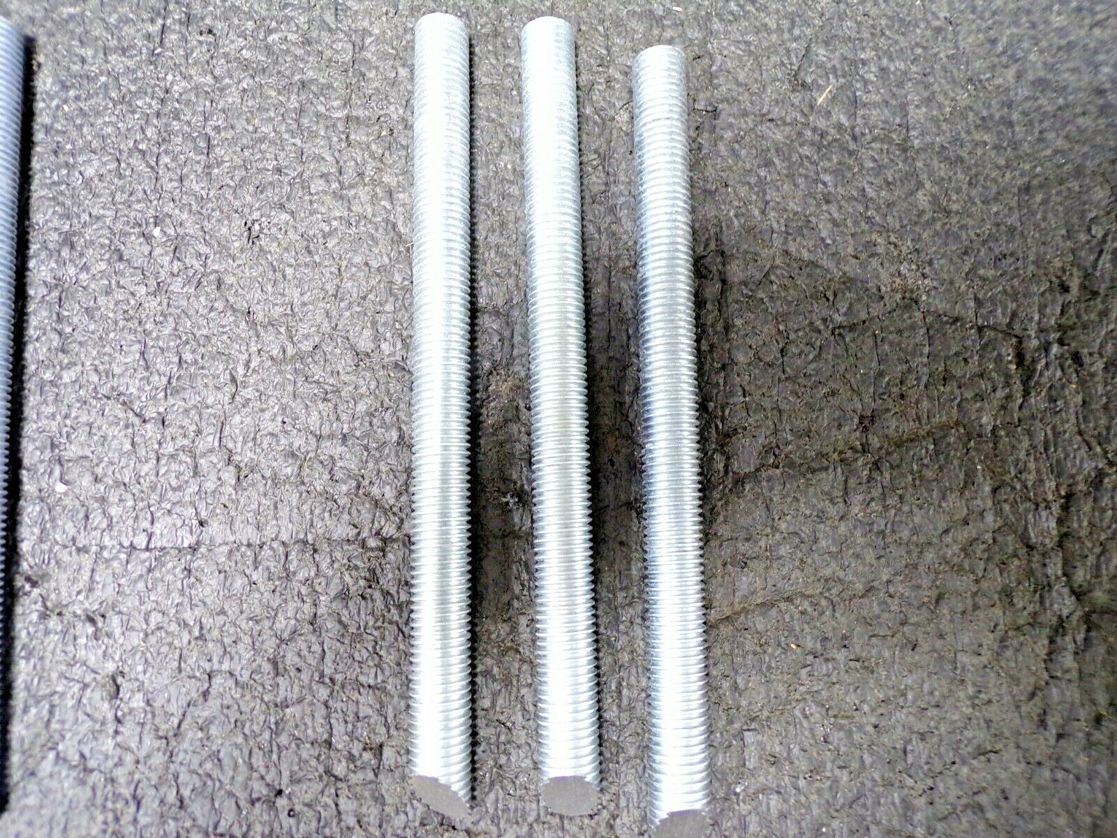 MKT STUD ASSEMBLY CHAMFER CUT THREADED ROD w NUTS AND WASHERS 3/4" X 10 ...