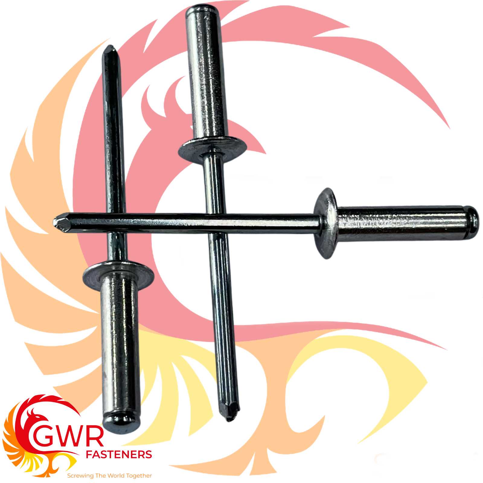 3.2MM 4MM 4.8MM POP RIVETS DOME HEAD OPEN END BLIND RIVITS A2 STAINLESS ...