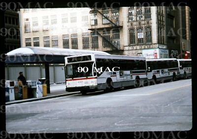 Chicago (IL) CTA MAN Bus #4267. Original Slide 1995. | eBay