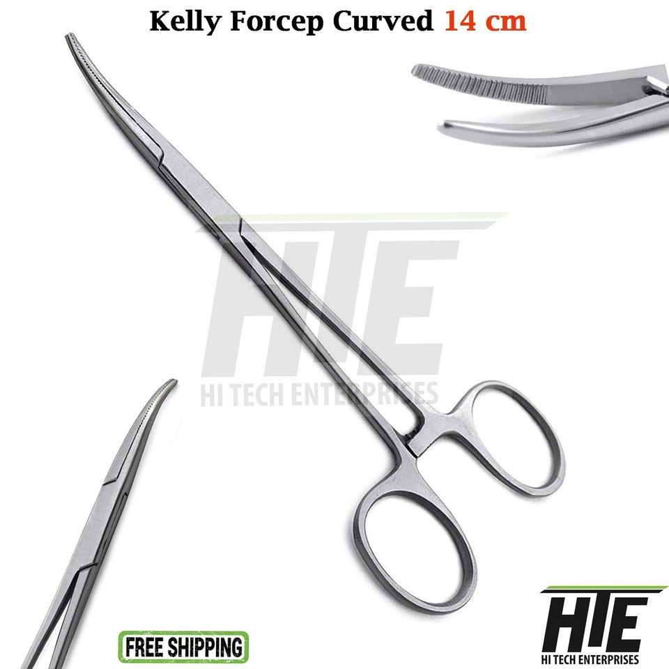 Hemostat Forceps Surgical Needle Holders kelly Locking Artery Clamp ...