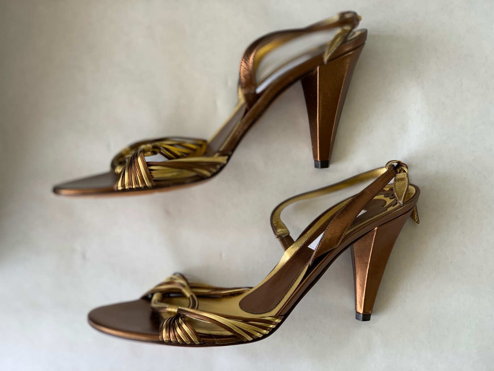 Studio Pollini Leather Heels - Made in Italy - Size 3… - Gem