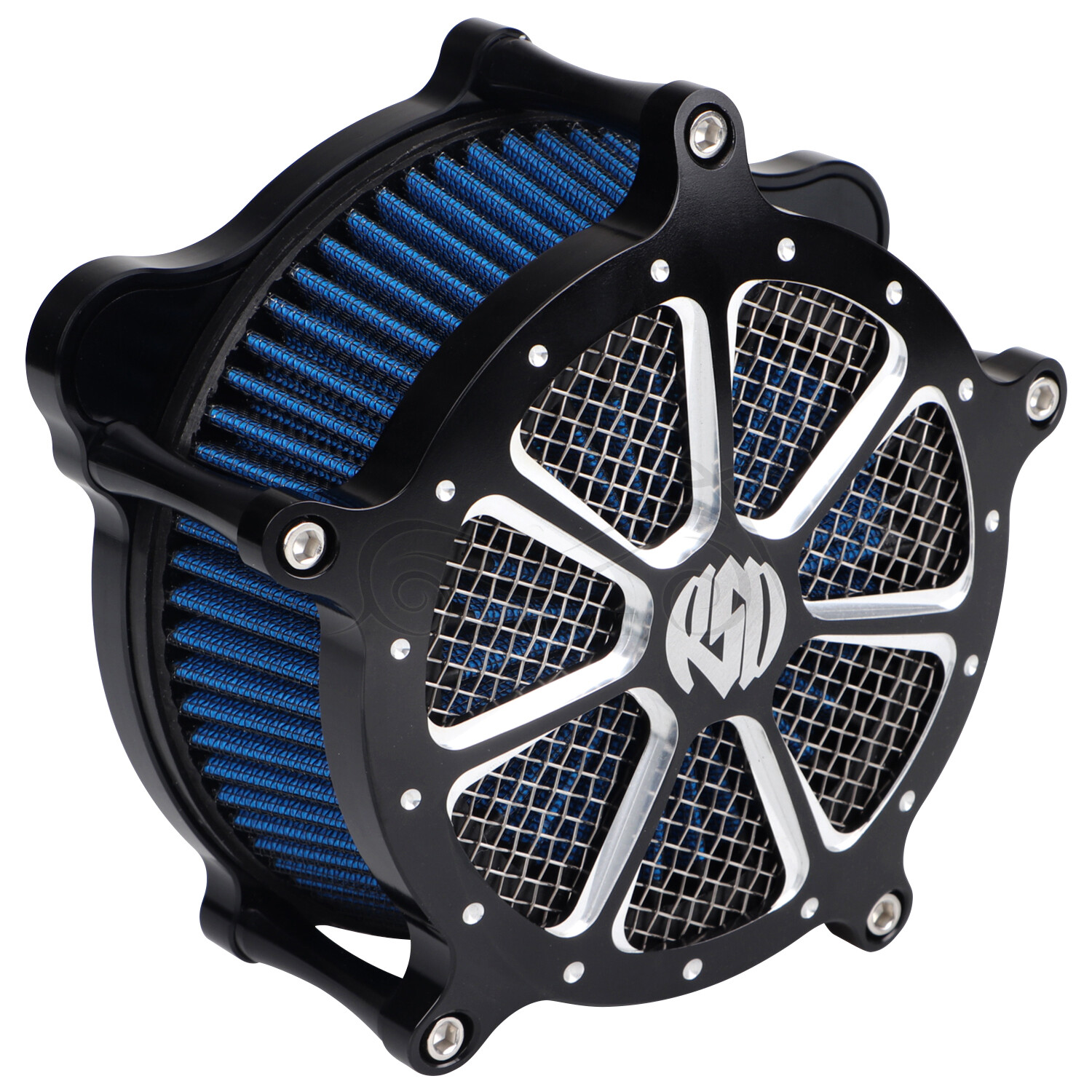 RSD Air Cleaner Blue Intake Filter For Harley Street Tri Glide Road ...