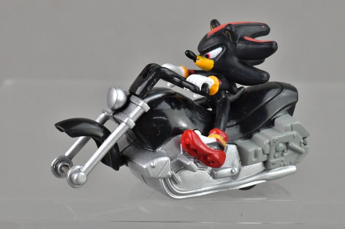 Shadow The Hedgehog On A Motorcycle
