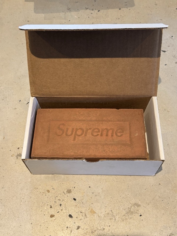 SUPREME BRICK - FW16 - RARE - COLLECTIBLE - RED CLAY BRICK | eBay UK