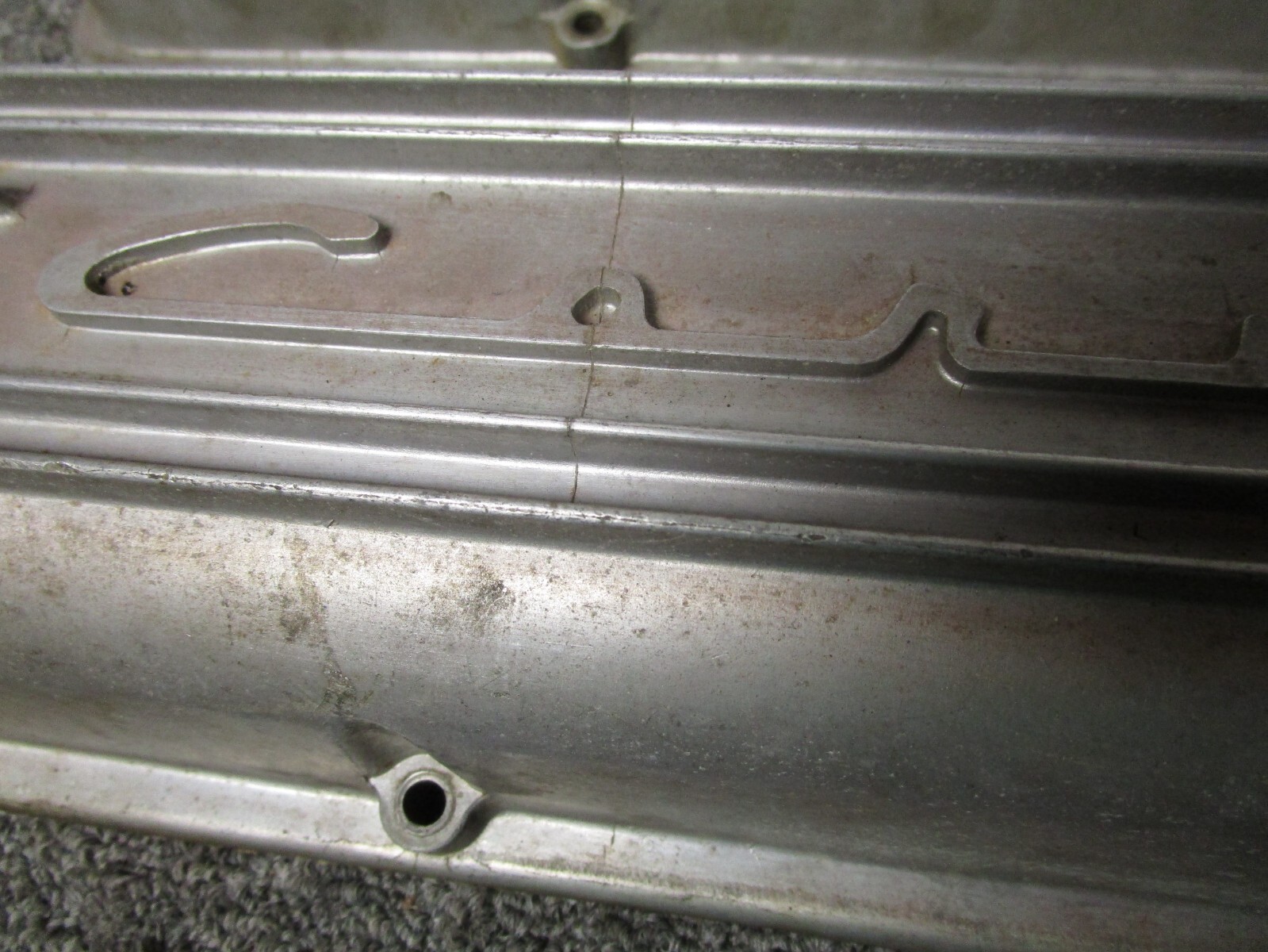 67 corvette 327/350 die cast aluminum valve covers GM NICE! L79 | eBay