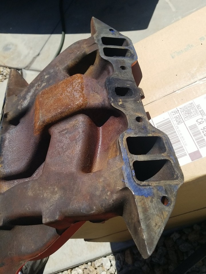 1967 1968 1969 DODGE PLYMOUTH 440 MAGNUM INTAKE MANIFOLD MOPAR 2806178 ...
