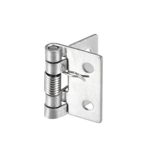 4 PCS 1" Spring Loaded Hinges Self Closing Hinge 304 Stainless Steel ...