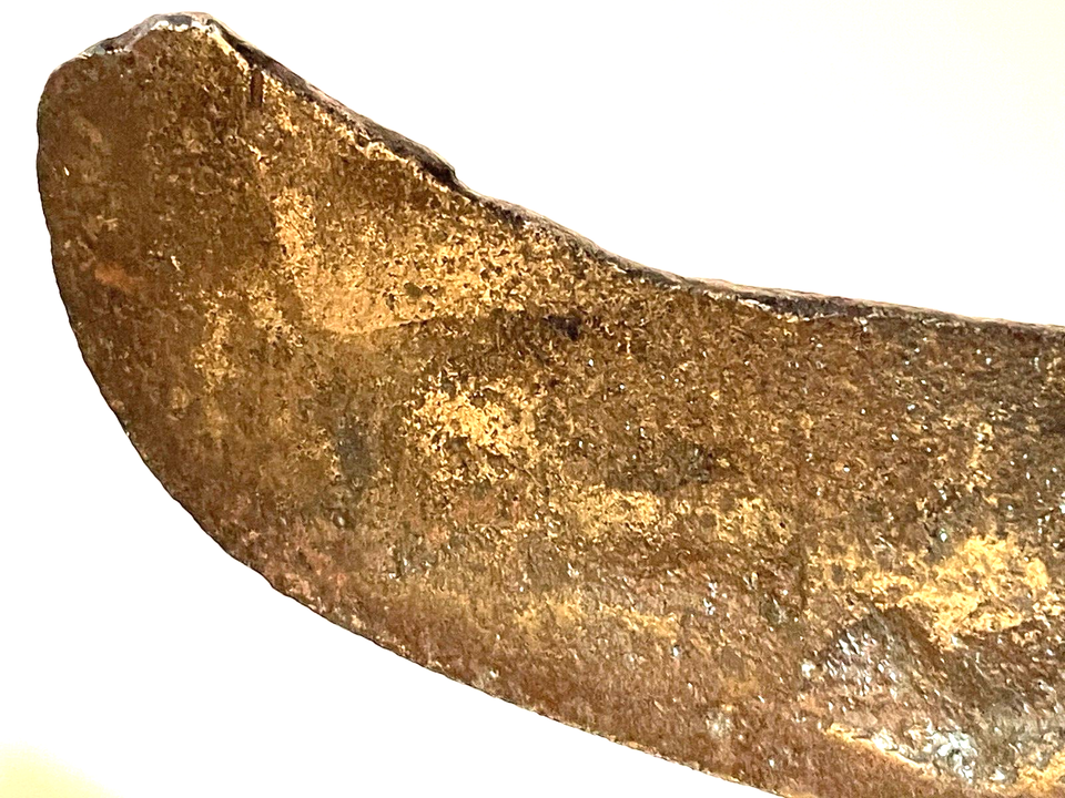 ANTIQUE CRUDE HANDMADE and FORGED FRONTIER SKINNING KNIFE Cir. 1800's ...