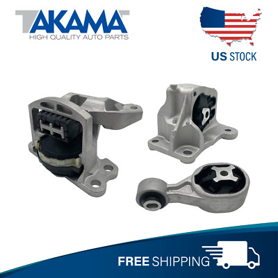 3 Pcs Engine Mounts & Torque Strut Mount FOR 19-24 Nissan Altima 2.5L ...