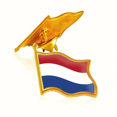 Netherlands Waving Flag Lapel Pins, Patriotic Dutch Flag Metal Pin | eBay