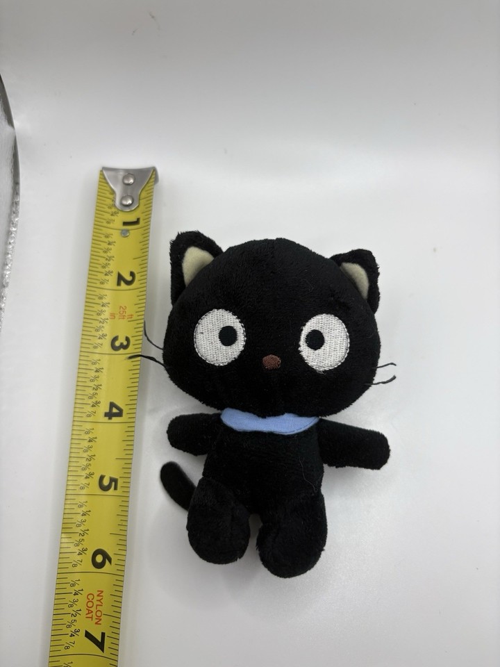 Chococat Sanrio Black Cat Plush Stuffed Animal 4" Hello Kitty | eBay