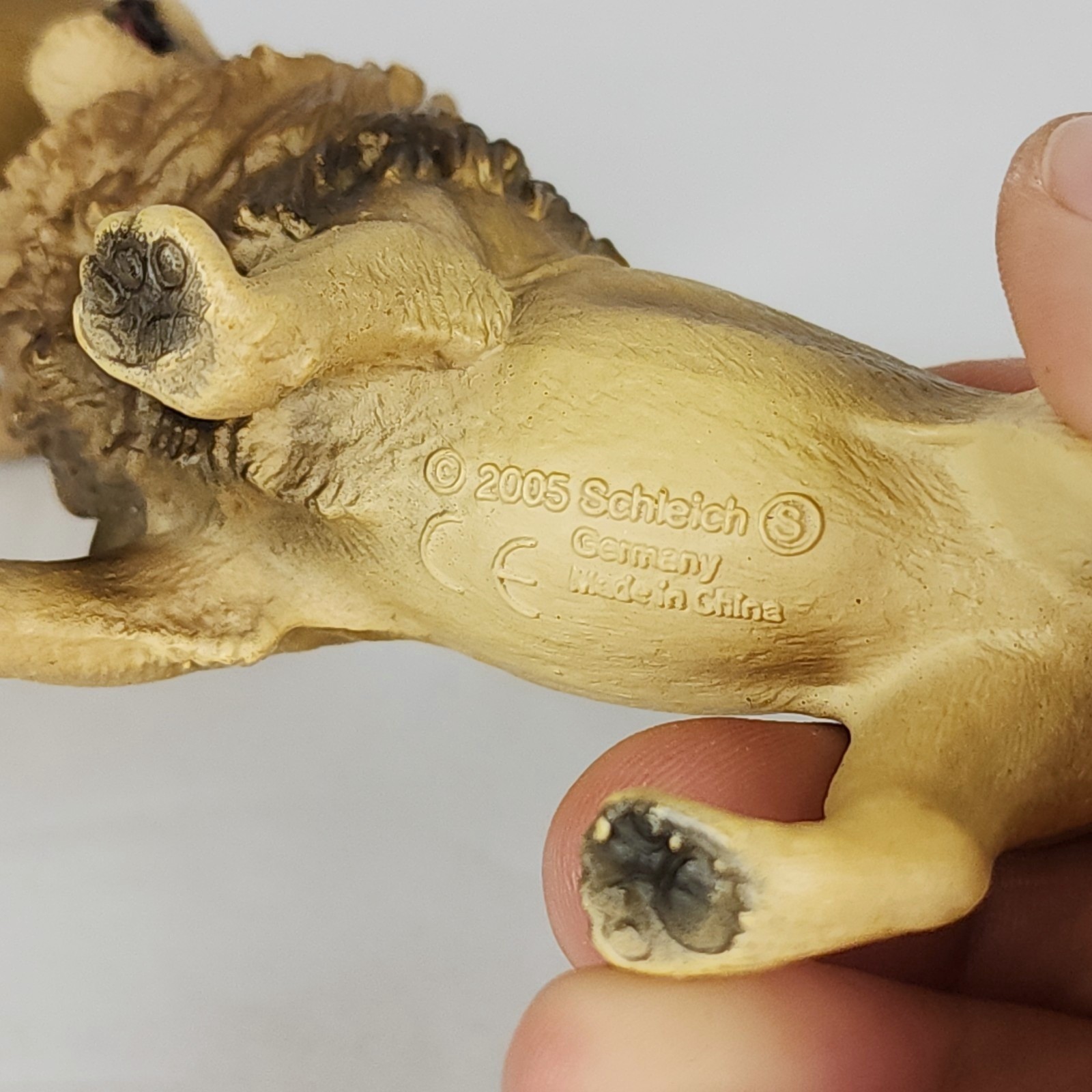 Schleich Male Lion Adult Animal Figures 2005 Retired 14354 Realistic ...