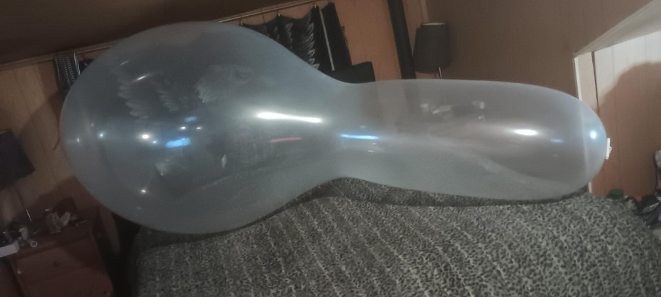 1 Loonertex Super Long Neck 36+ inch *Blue* Medium Monster big balloon ...