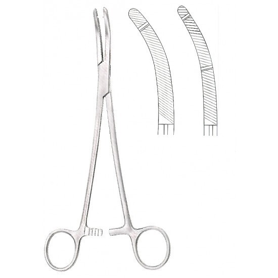 6 HEANEY Hysterectomy Forceps, 8", Curved, Double Tooth, Heavy Model | eBay