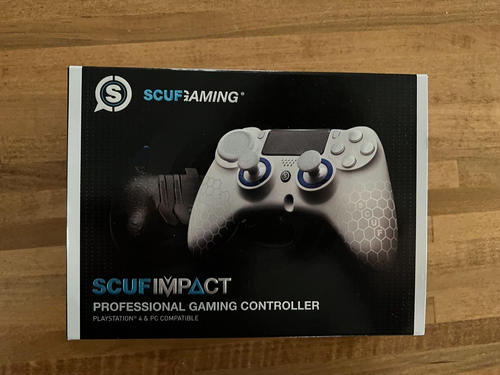 SCUF IMPACT Controller PS4 - Black Shell with Digital Triggers & EMR | eBay