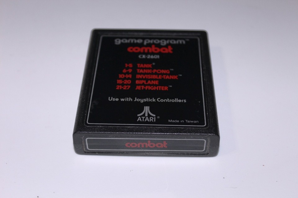 COMBAT (Atari 2600 VCS) 1977 VIDEO GAME Cleaned Tested 5200 7800 | eBay