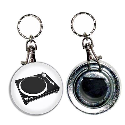 DJ Decks Bottle Opener Round Key Ring (55mm) | eBay UK