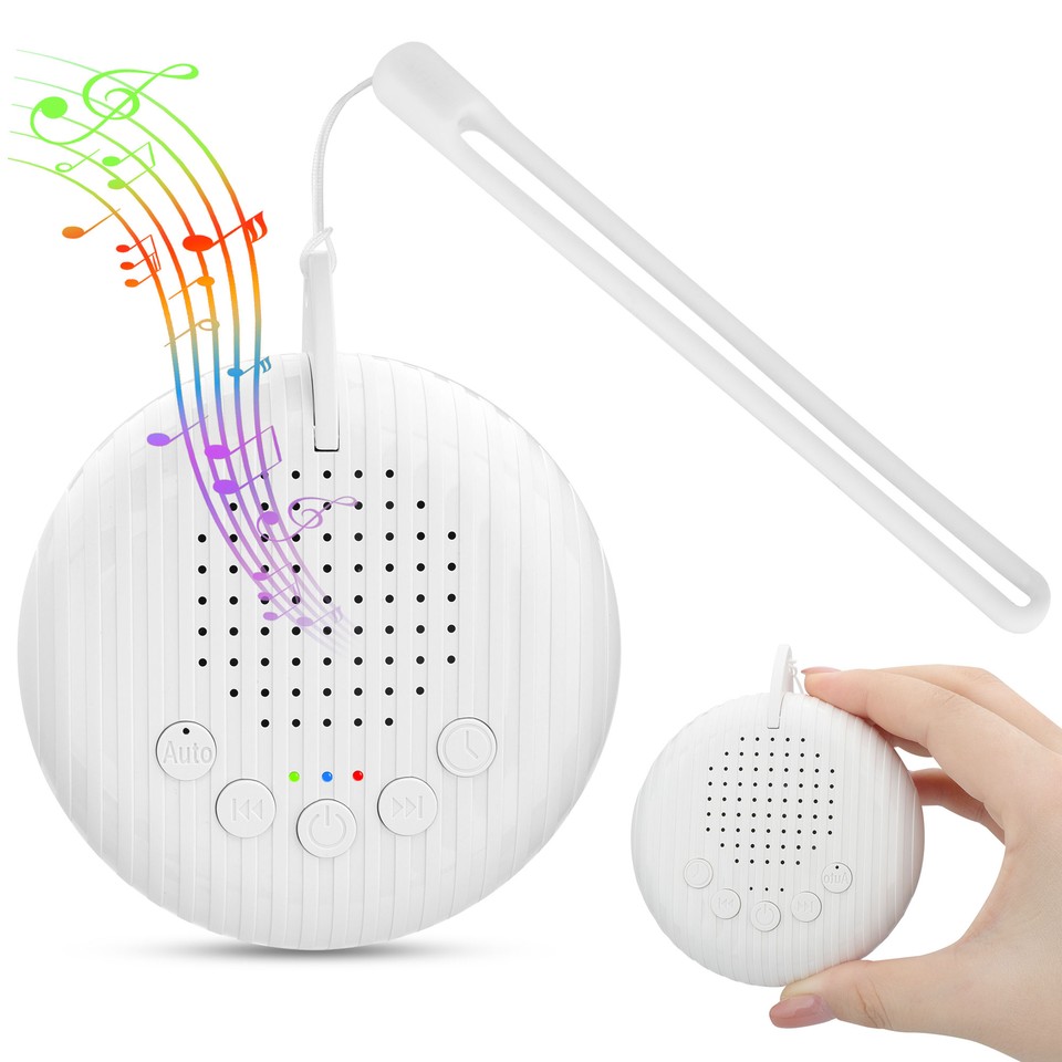 White Noise Nature Sound Machine Sleep Aid 10 Sounds Sleeping Therapy ...