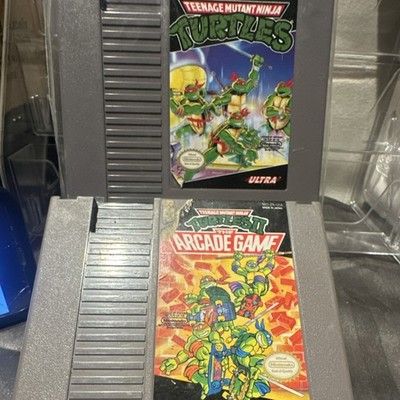Ultra Games Teenage Mutant Ninja Turtles & TMNT II Arcade NES NTSC-U/C ...
