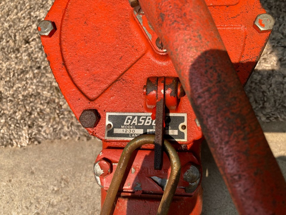 Gasboy Model 1230 Rotary Hand Pump Fuel Gas Transfer Pump GALLON GAS ...