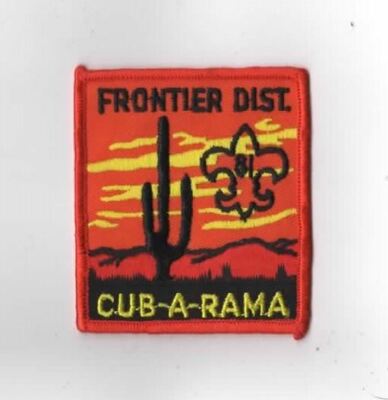 Cub-A-Rama Frontier District ORG Bdr. [CHI-1180] | eBay