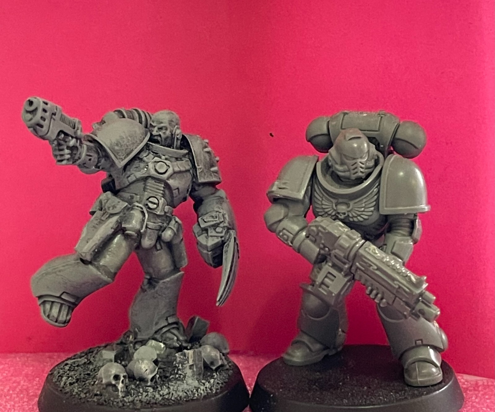 Space Marine Horus Heresy Sergeant True Scale conversion 30k 40k model ...