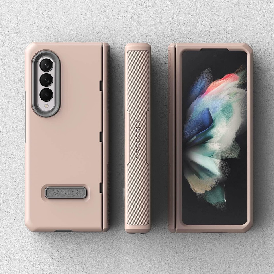 For Samsung Galaxy Z Fold 3 Case [TerraGuard Modern] Dual Protection ...