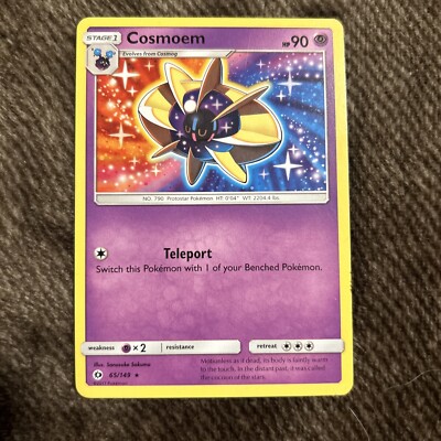 2017 Cosmoem 65/149 - Sun & Moon - NM Pokémon TCG - Rare - Regular | eBay