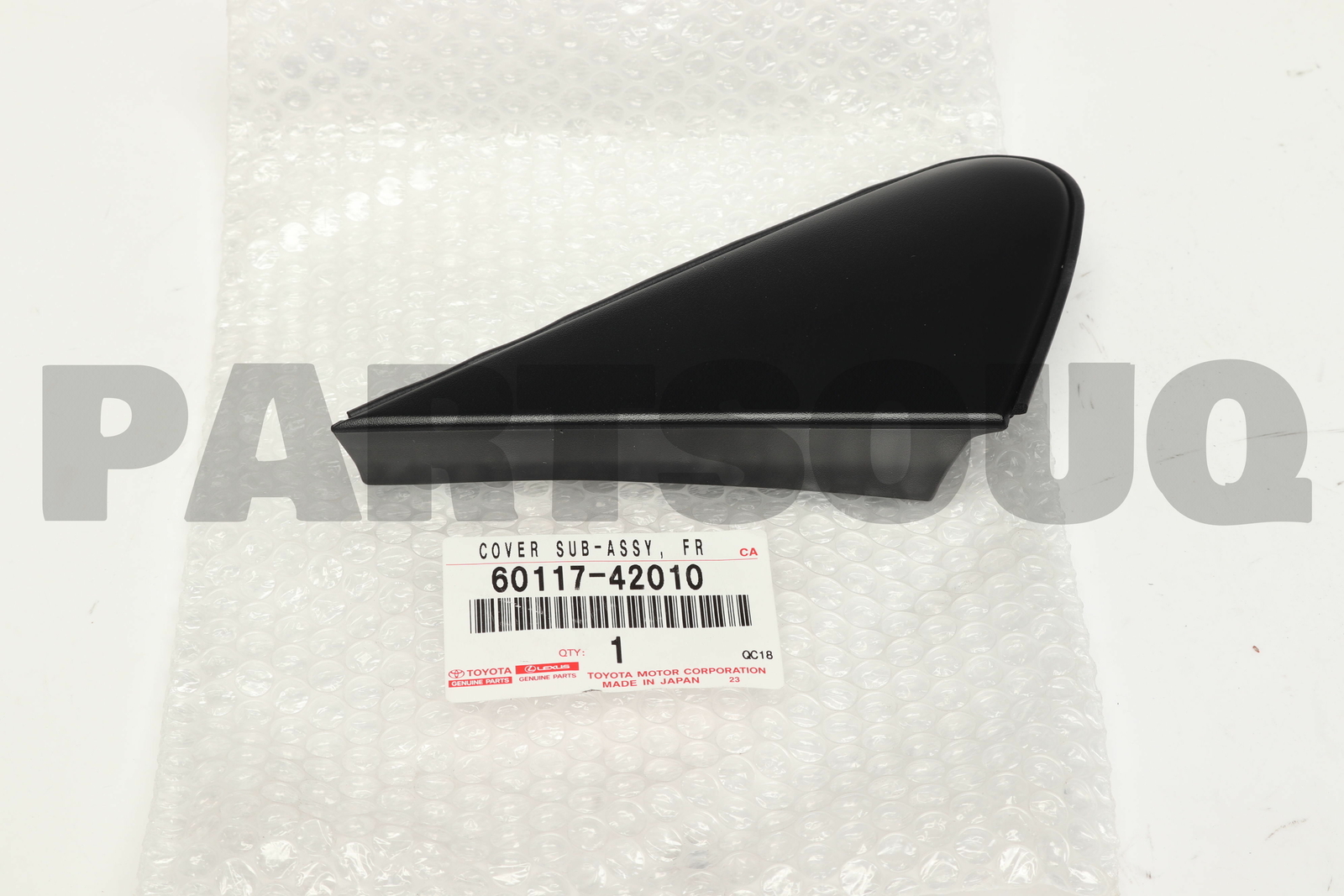 6011742010 Genuine Toyota COVER SUB-ASSY, FRONT PILLAR, UPR RH 60117 ...