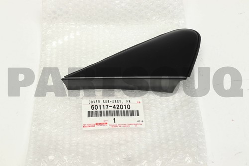 6011742010 Genuine Toyota COVER SUB-ASSY, FRONT PILLAR, UPR RH 60117 ...