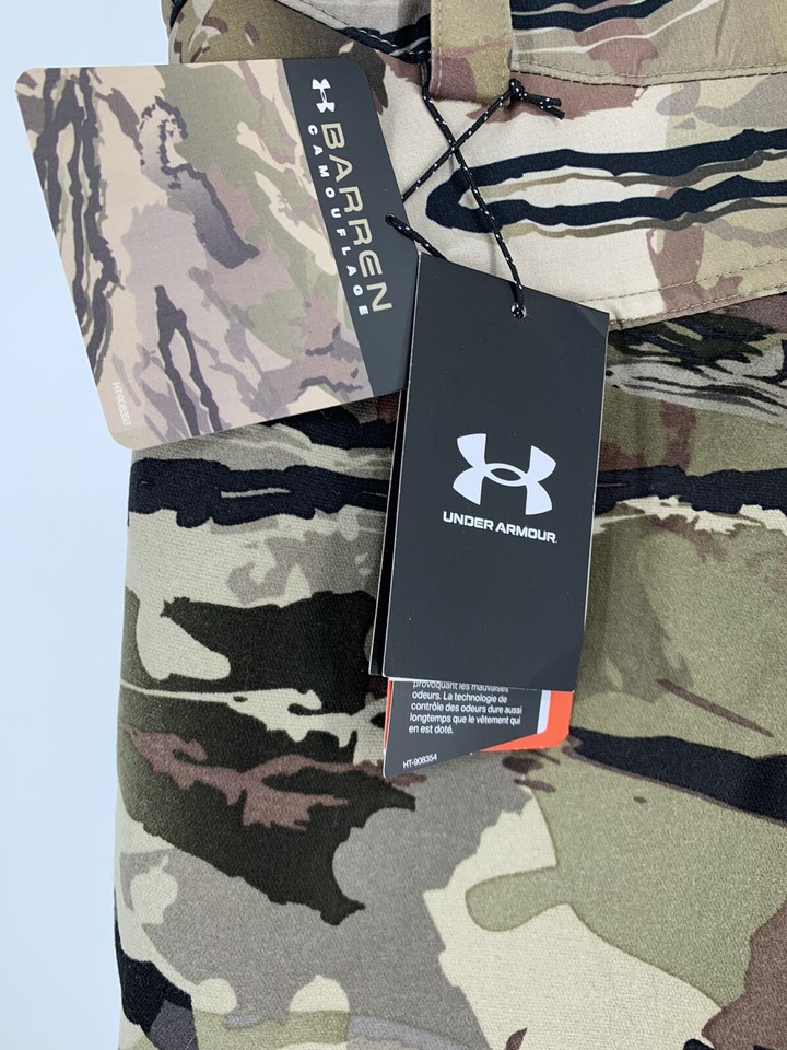 Mens Under Armour Timber Pants Barren Camo 1355322-999 Extreme Season ...