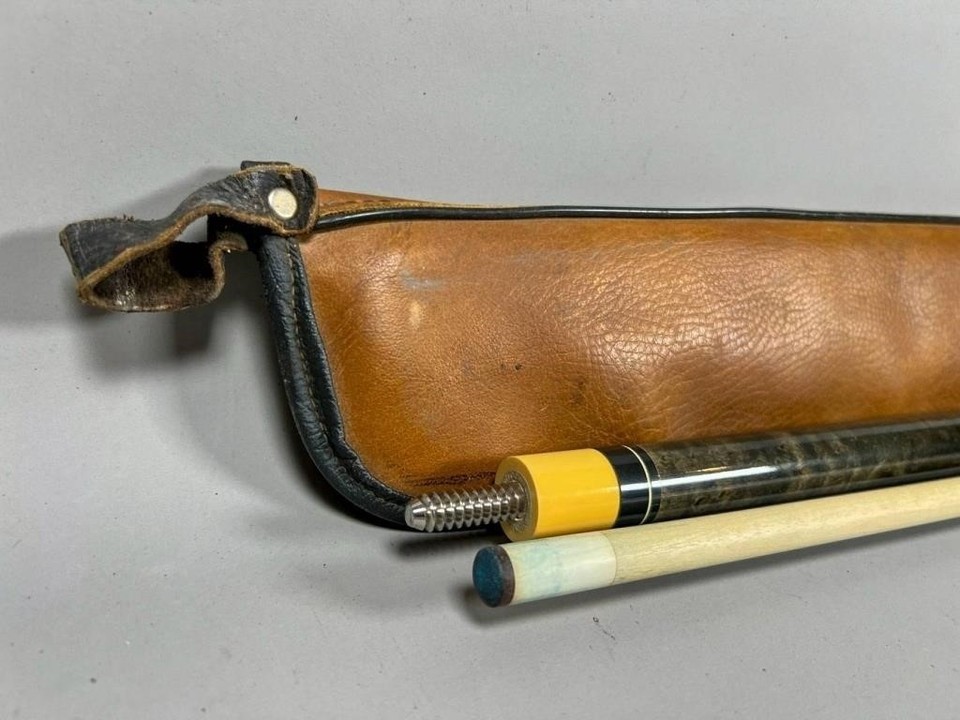 Vintage Mali Pool Cue 18 oz 58" Two-Piece w Case READ | eBay