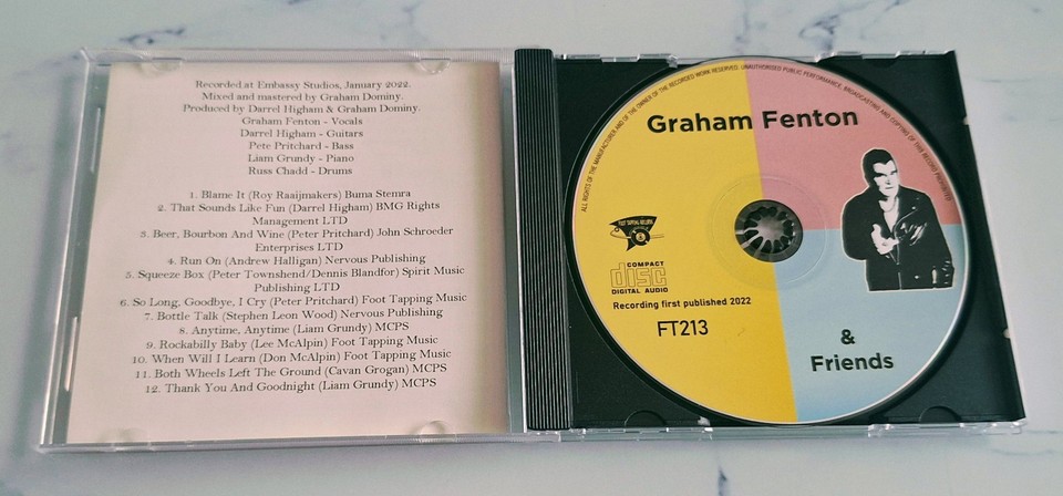 Graham Fenton & Friends Darrell Higham Rockabilly CD Mint Condition ...
