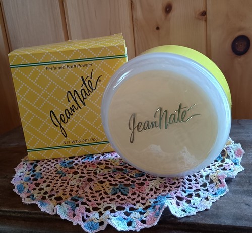 Vintage JEAN NATE Perfumed Bath Powder New in Box 6 Oz. | eBay