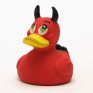 Lanco Devil Rubber-Duck -bath duck | eBay