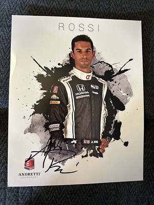 Alexander Rossi 2016 Indy Car Indianapolis 500 Promo hero Card ...
