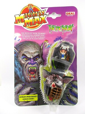 MIGHTY MAX Crânes Diaboliques (Horror Heads) WEREWOLF - Neuf Carte ...