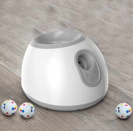 Automatic Ball Throwing Machine Tennis Toy Relaxation Transmitter | eBay