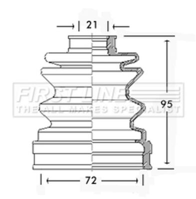 CV Boot Gaiter Inner FOR MAZDA MX-5 NB 1.6 1.8 CHOICE1/2 98->05 Petrol ...