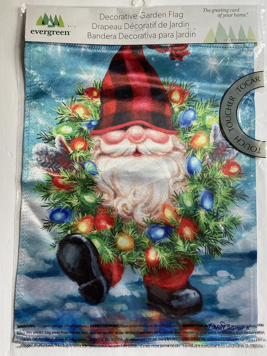 Evergreen Decorative Garden Flags | Shelly Lighting