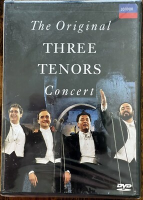 The Original Three Tenors Concert July 1990 DVD Domingo, Pavarotti ...