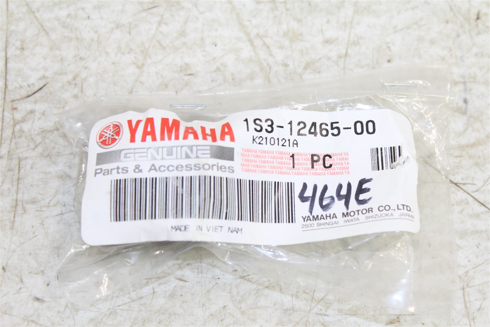 NOS Genuine Yamaha Raptor 700 Radiator Mounting Damper NEW OEM 1S3 ...
